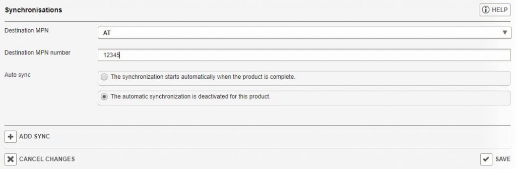 Procedure manual synchronization – MPN Support Center