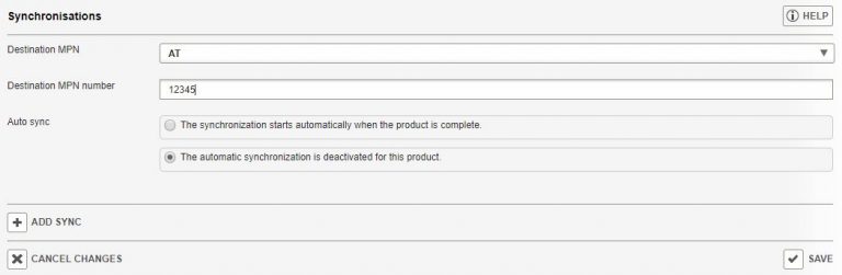 Procedure manual synchronization – MPN Support Center